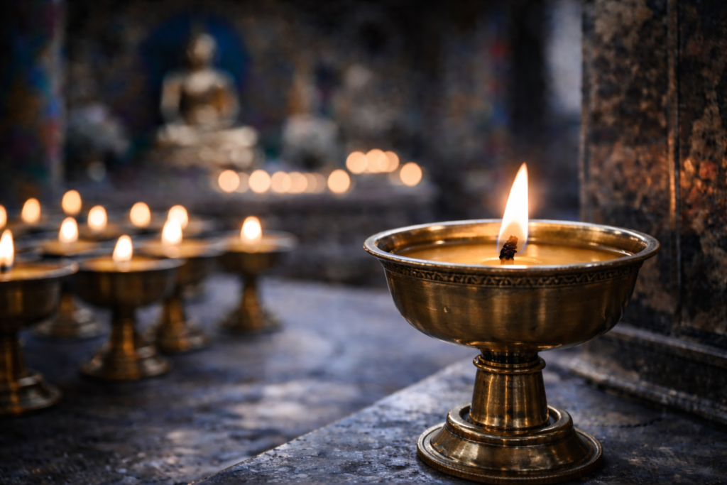 Buddhist Butter Lamps: Ritual, Meaning & History | Light Ideas